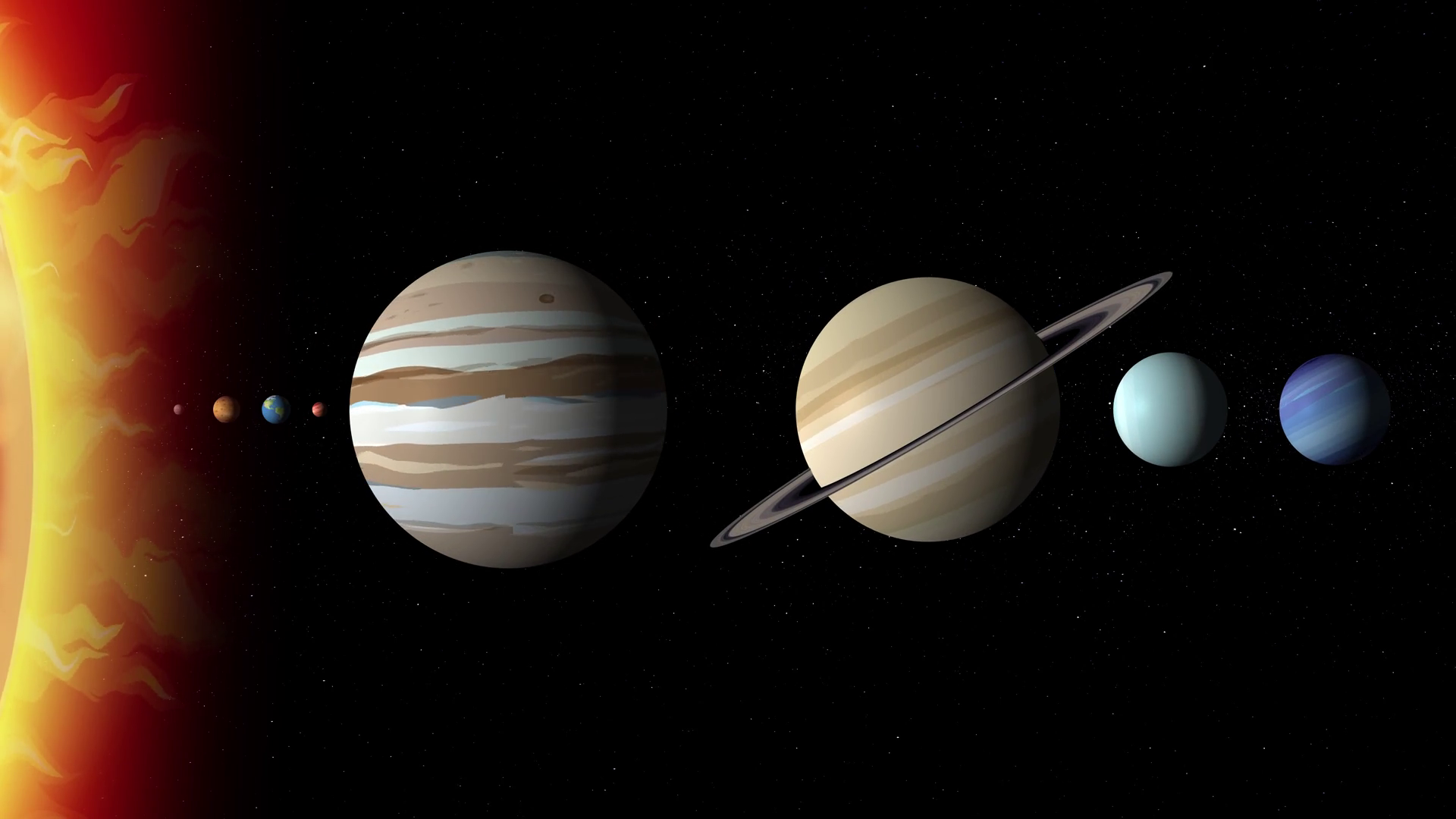 Journey Through Solar System Stock Footage SBV-352473808 - Storyblocks