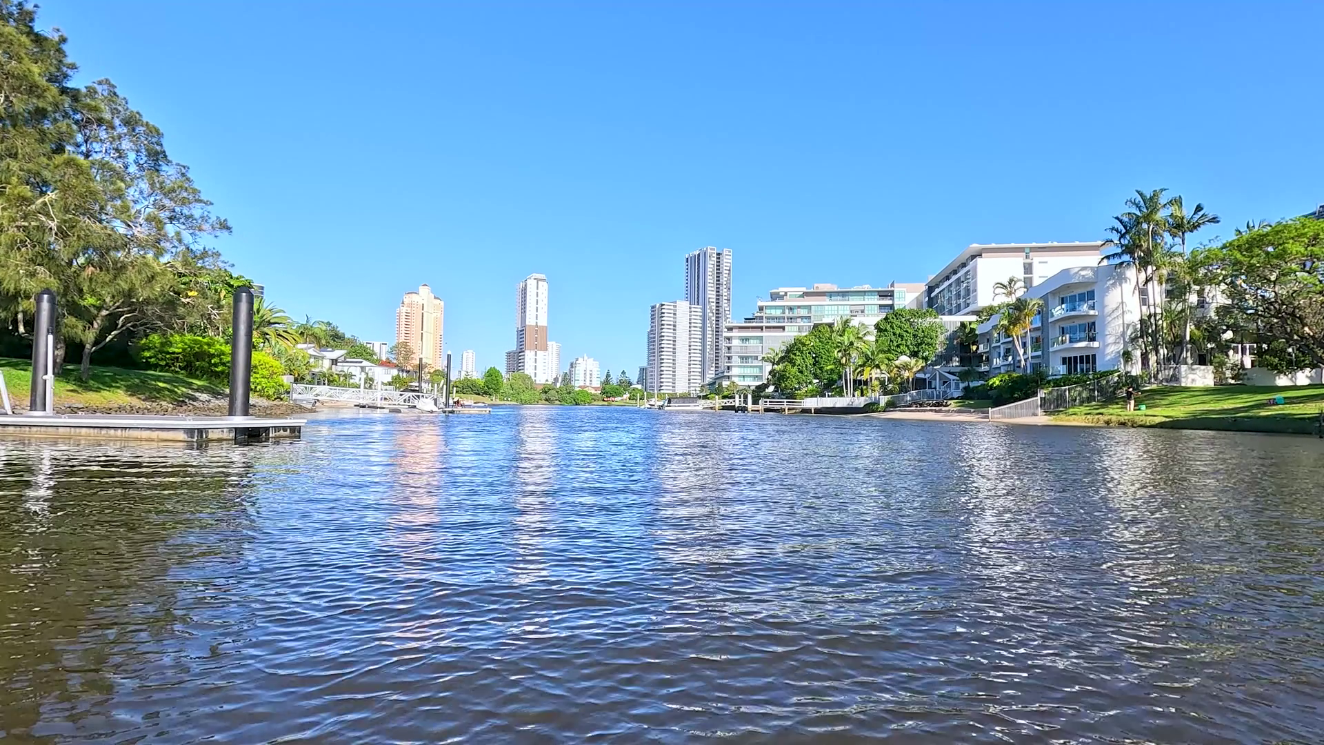 Cruise On Nerang River Gold Coast Stock Footage SBV-352781015 - Storyblocks