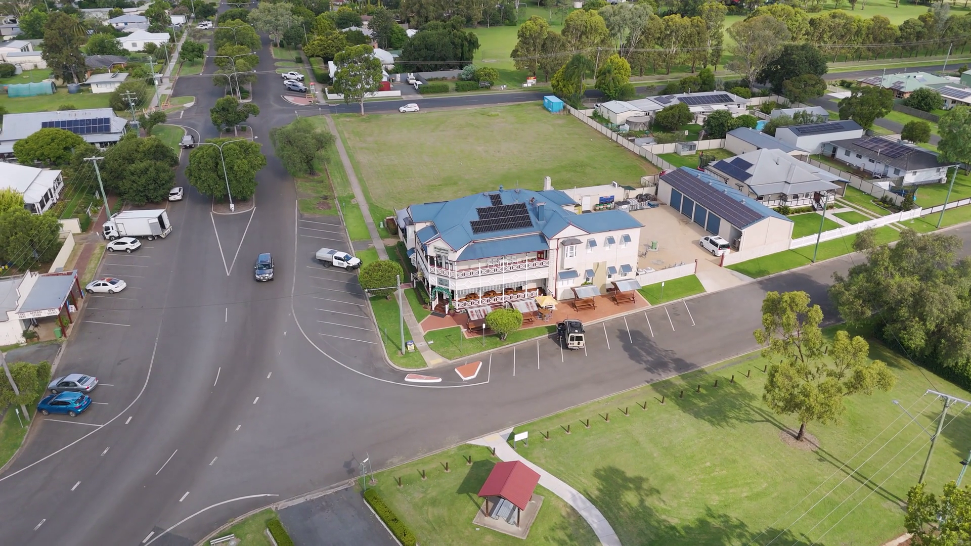 Rural Road Scene In Toowoomba Stock Footage SBV-352803944 - Storyblocks