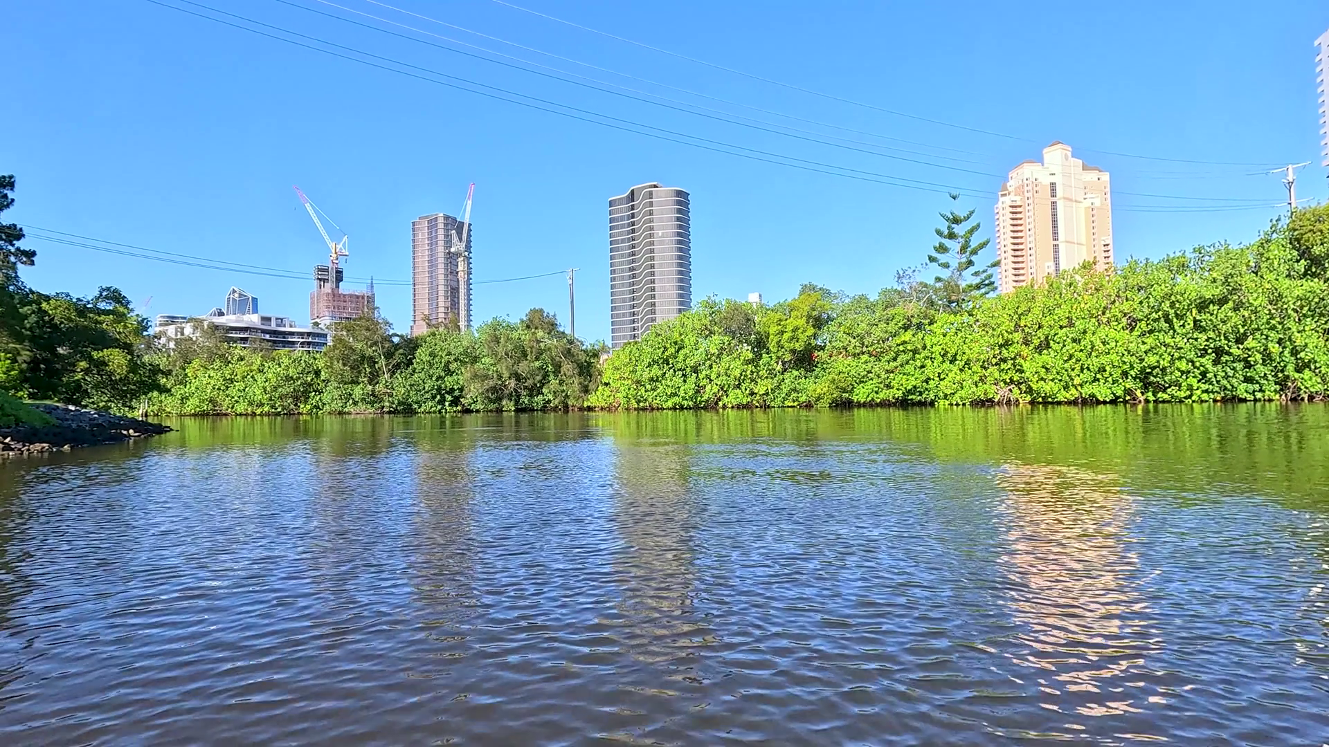 Cruise On Nerang River Gold Coast Stock Footage SBV-352748466 - Storyblocks