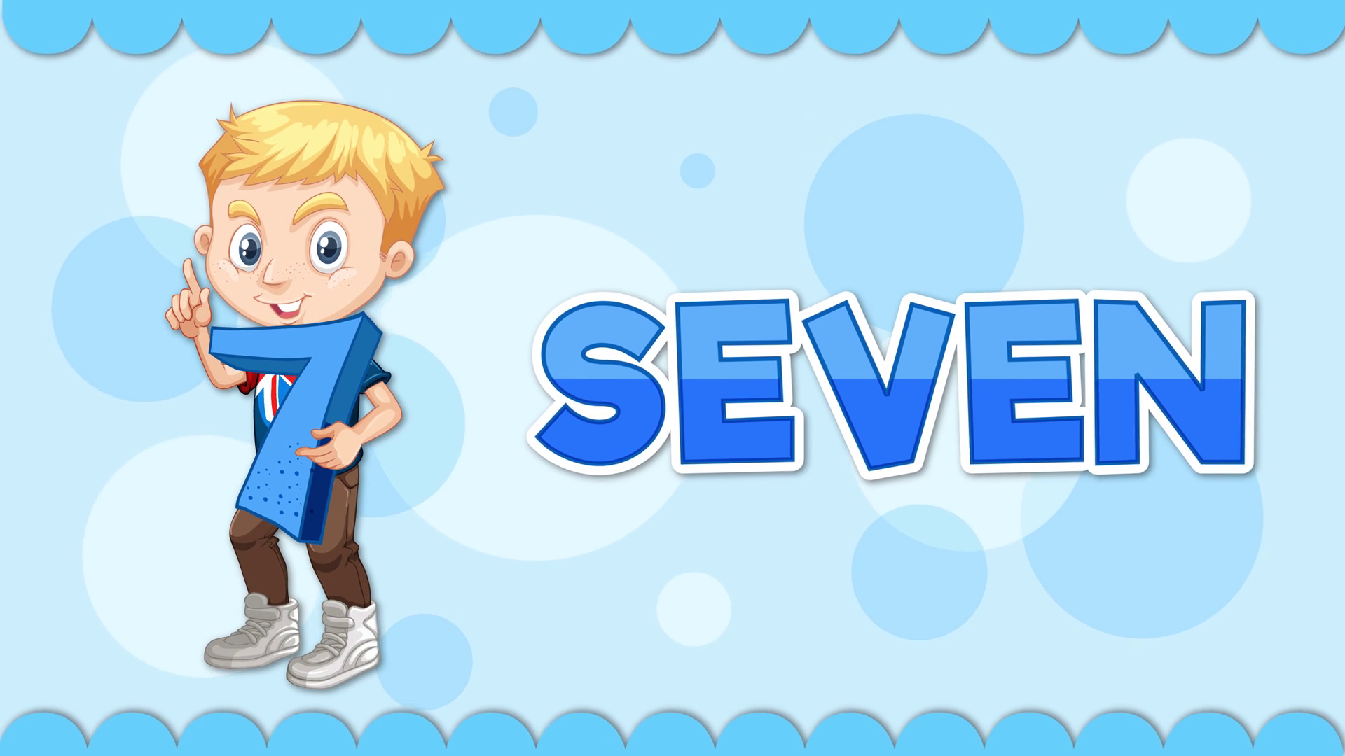Animated Counting Adventure With Kids Numbers Stock Footage SBV ...