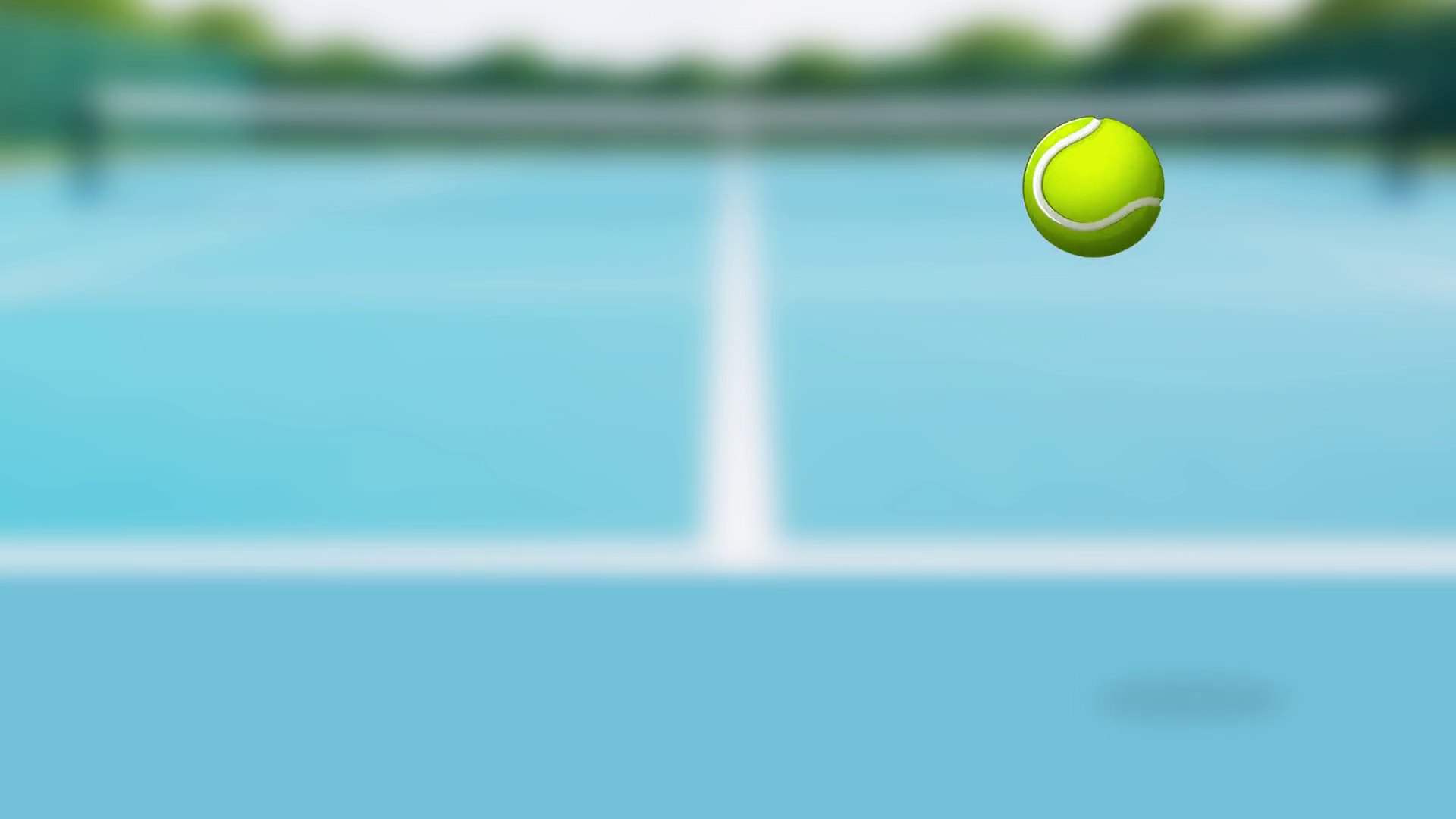 Dynamic Tennis Ball Animation On Court Stock Footage SBV-352402791 ...