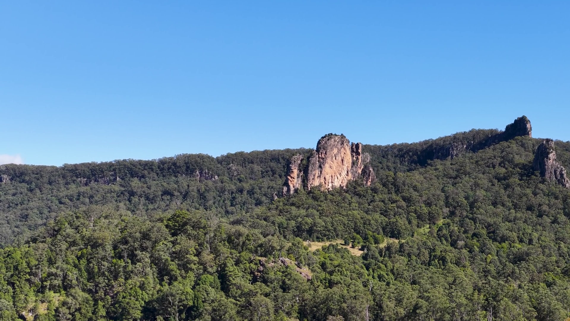 Scenic View Of Nimbin Rocks In Daylight Stock Footage SBV-352396951 ...