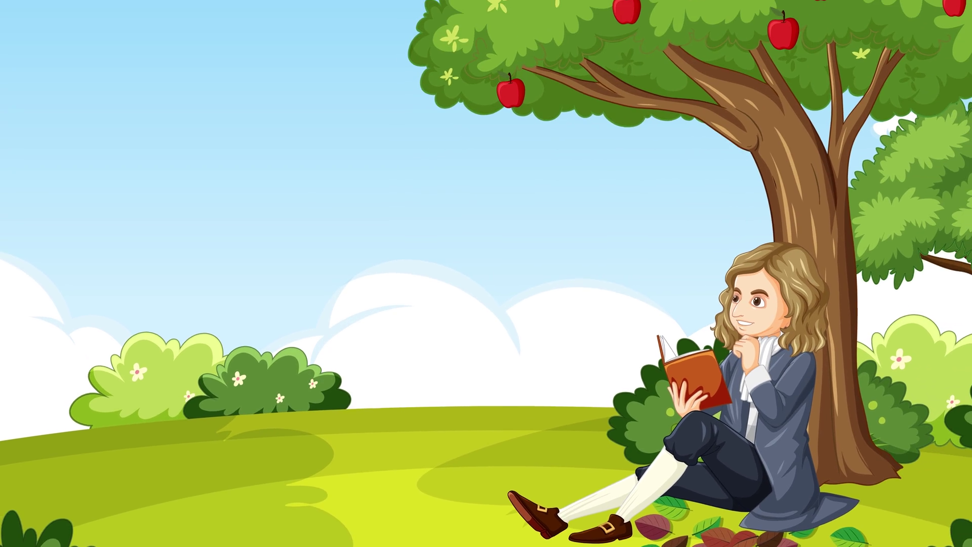 Newton's Apple Gravity Discovery Stock Footage SBV-352489532 - Storyblocks
