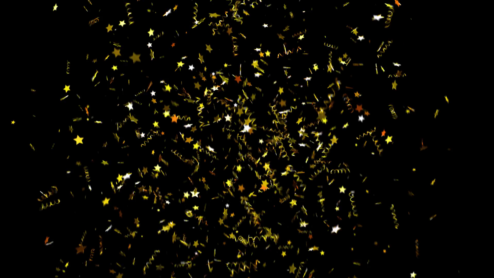 Confetti Stars Alpha Left Corner Stock Motion Graphics SBV-339003337 ...
