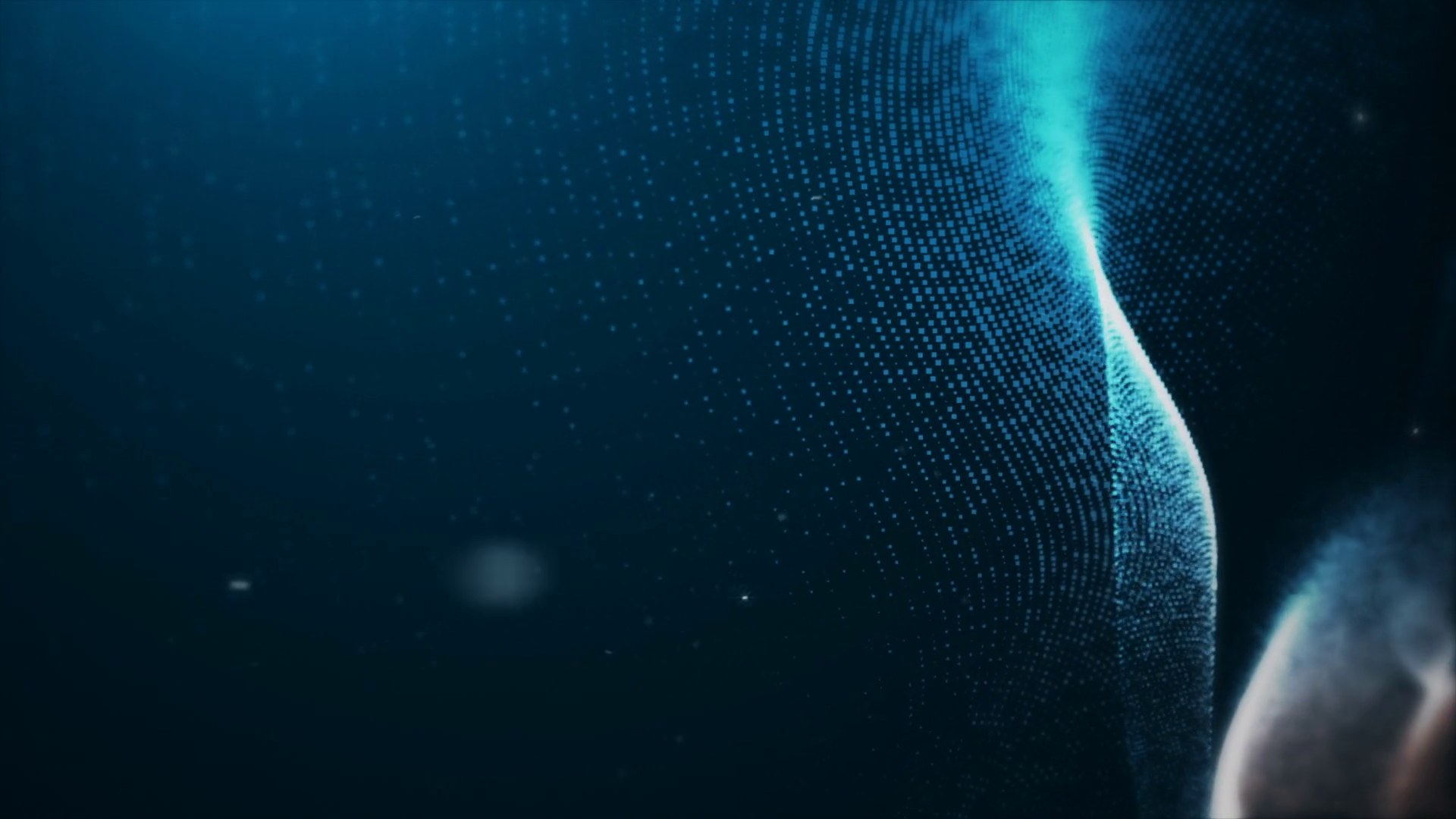 Digital Blue Wave Technology Background Stock Motion Graphics SBV ...