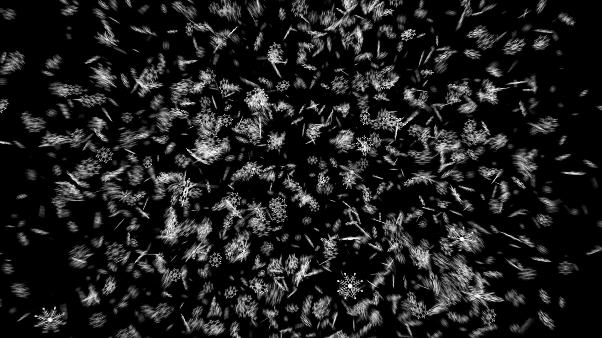 High Quality Snowflakes Explosion On Chroma Stock Footage SBV-338887897 ...