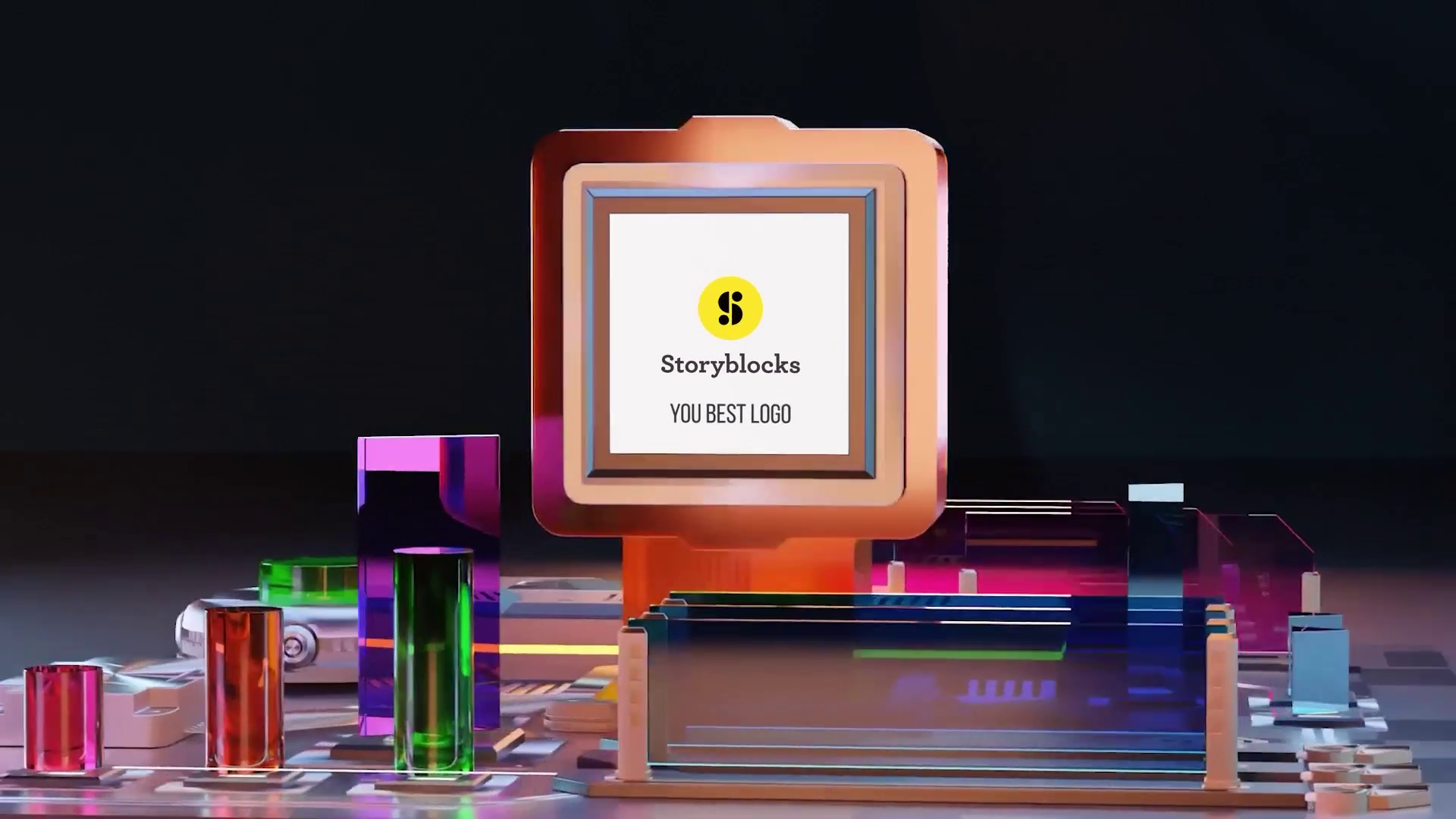 Computer Space Logo | DaVinci Resolve Template SBV-348647583 - Storyblocks