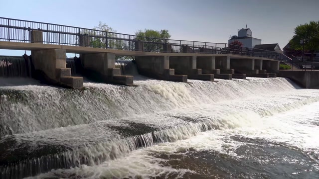 Broad Crest Weir Stock Footage: Royalty-Free Video Clips - Storyblocks