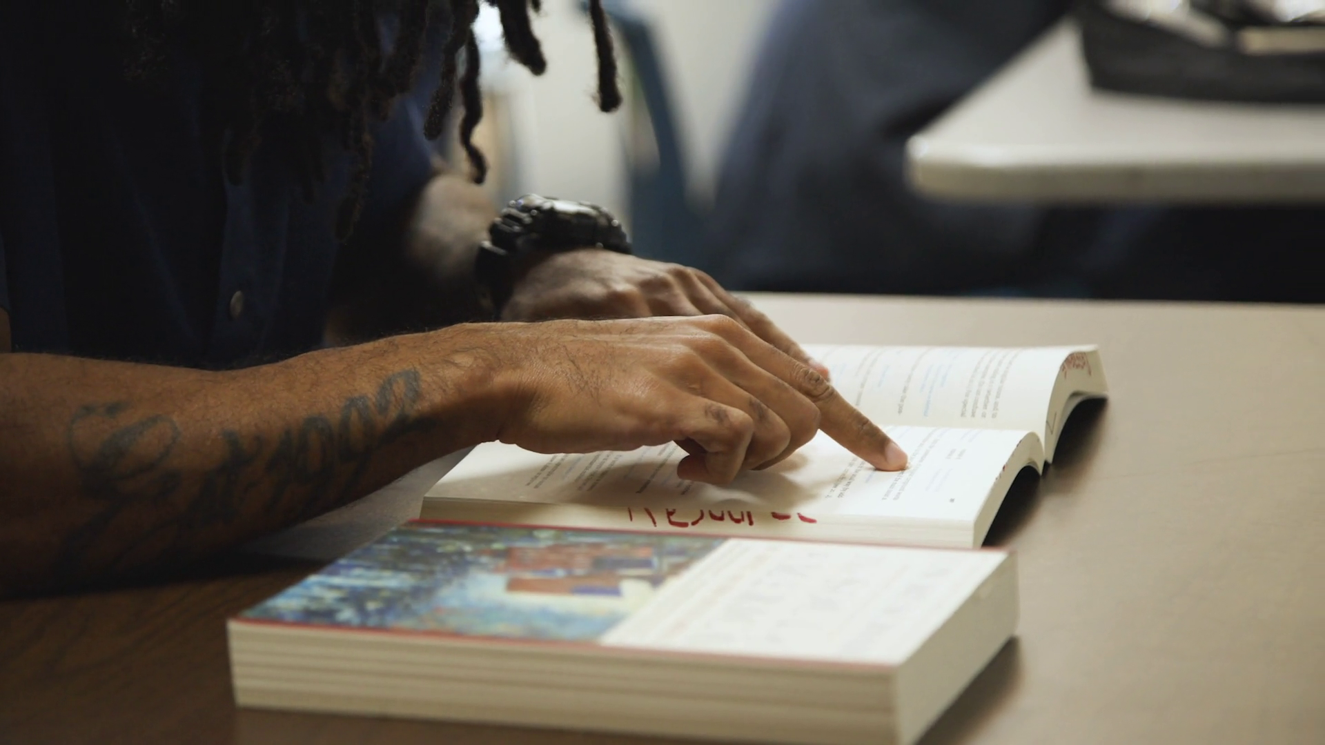 African American Prisoner Reading Book Stock Footage SBV-351741283 ...