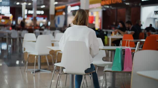 Food Court Chairs Stock Footage: Royalty-Free Video Clips - Storyblocks