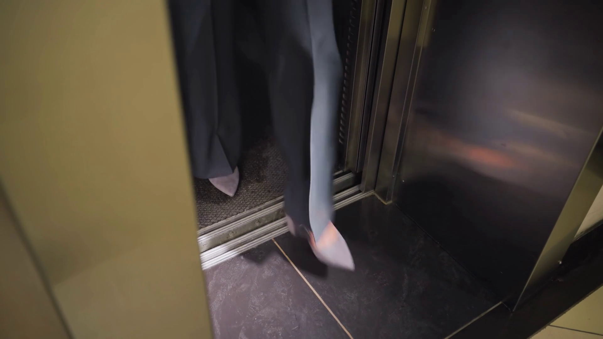 Close-up Of Woman's Foot Stepping Out Of Stock Footage SBV-352006606 ...