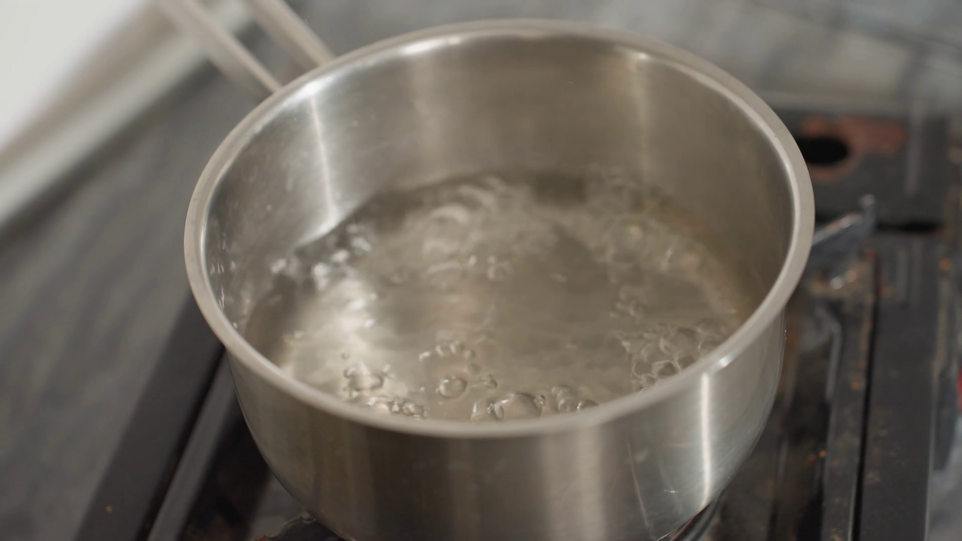 Close Up Of Water Steaming Boiling Stock Footage SBV-352012193 ...