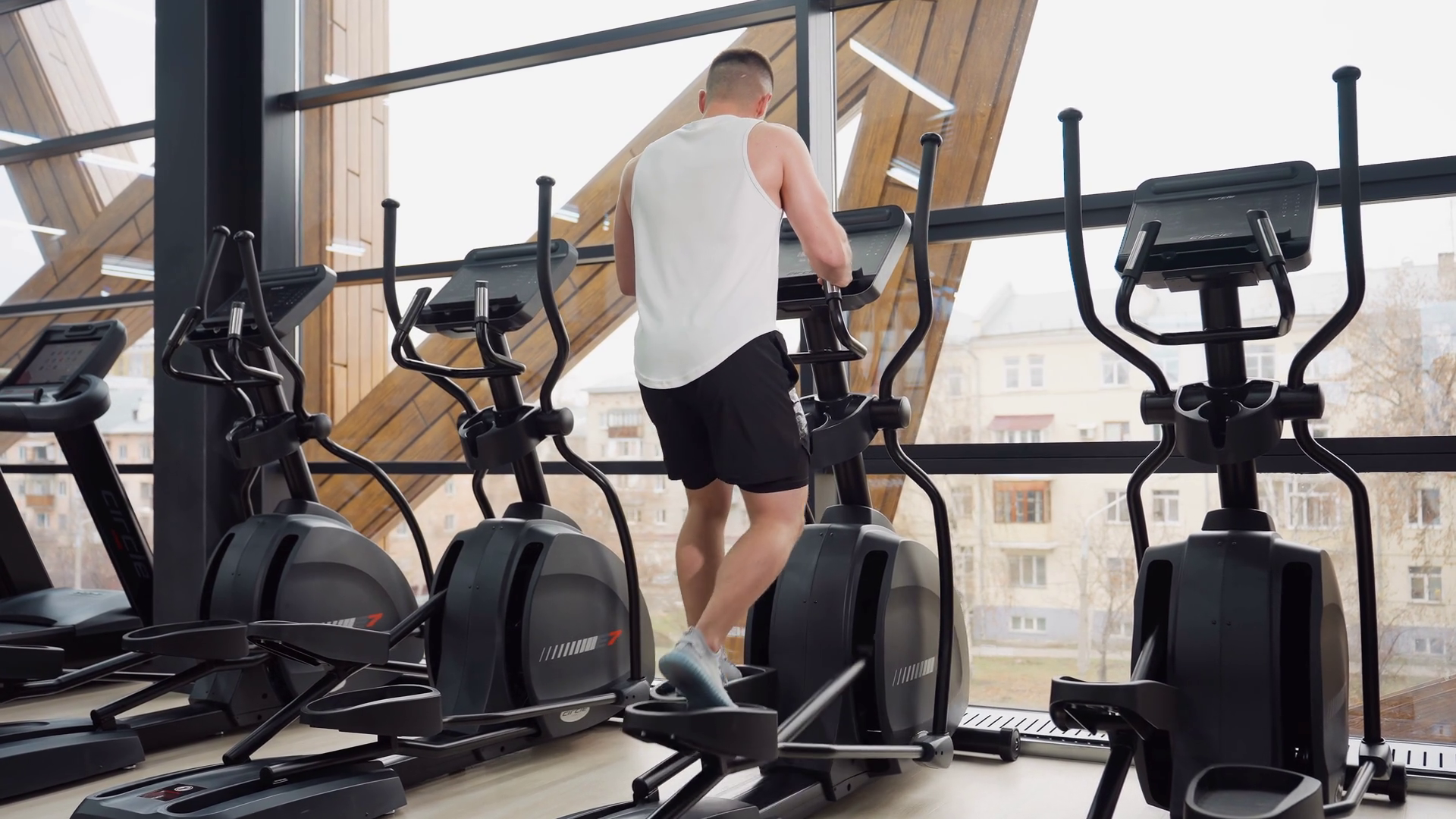 Trainer Performs Intense Energetic Stock Footage SBV-352084107 ...