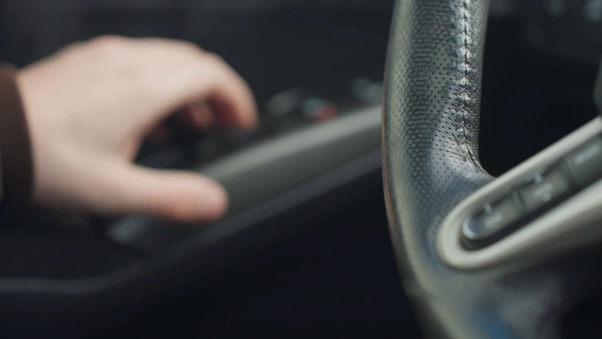 Fair Skinned Hand Sliding From Center Stock Footage SBV-352105007 ...