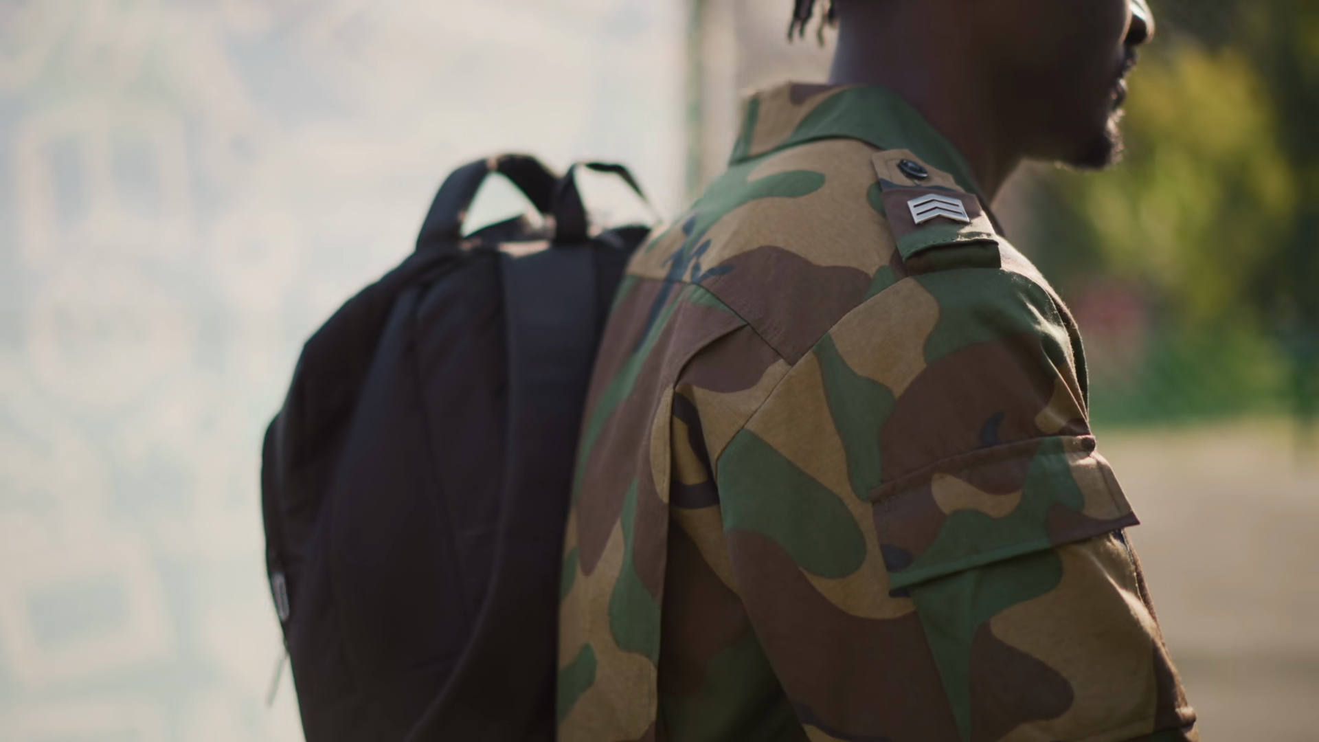 Soldier Walking Onward Uniformed Individual Stock Footage SBV-353525823 ...