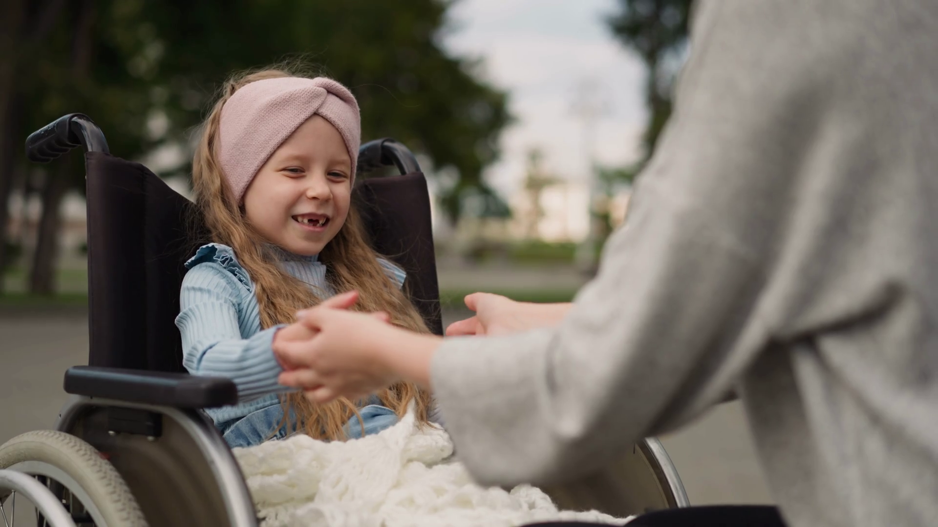 Toothless Girl Laughs Playing Fun Game With Stock Footage SBV-347518871 - Storyblocks