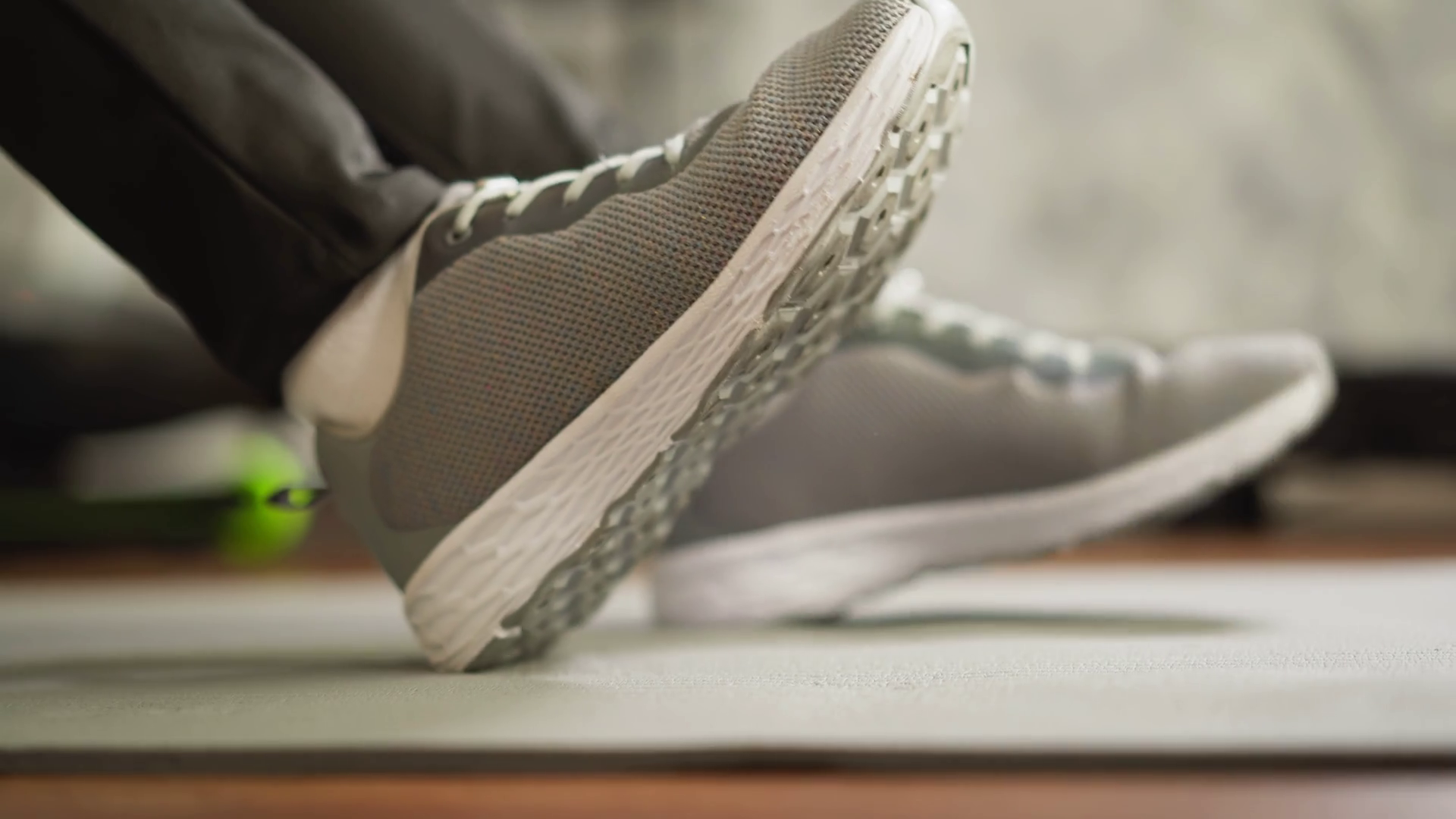 Female Athlete Engages In Foot Workouts At Stock Footage SBV-348709621 ...