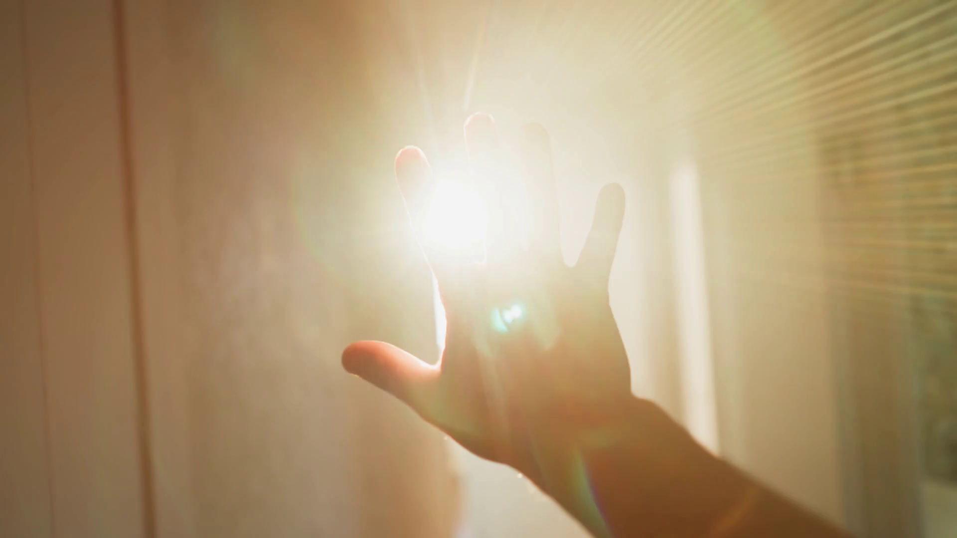 Pov Of Person Shielding Eyes From Bright Stock Footage SBV-348804269 ...