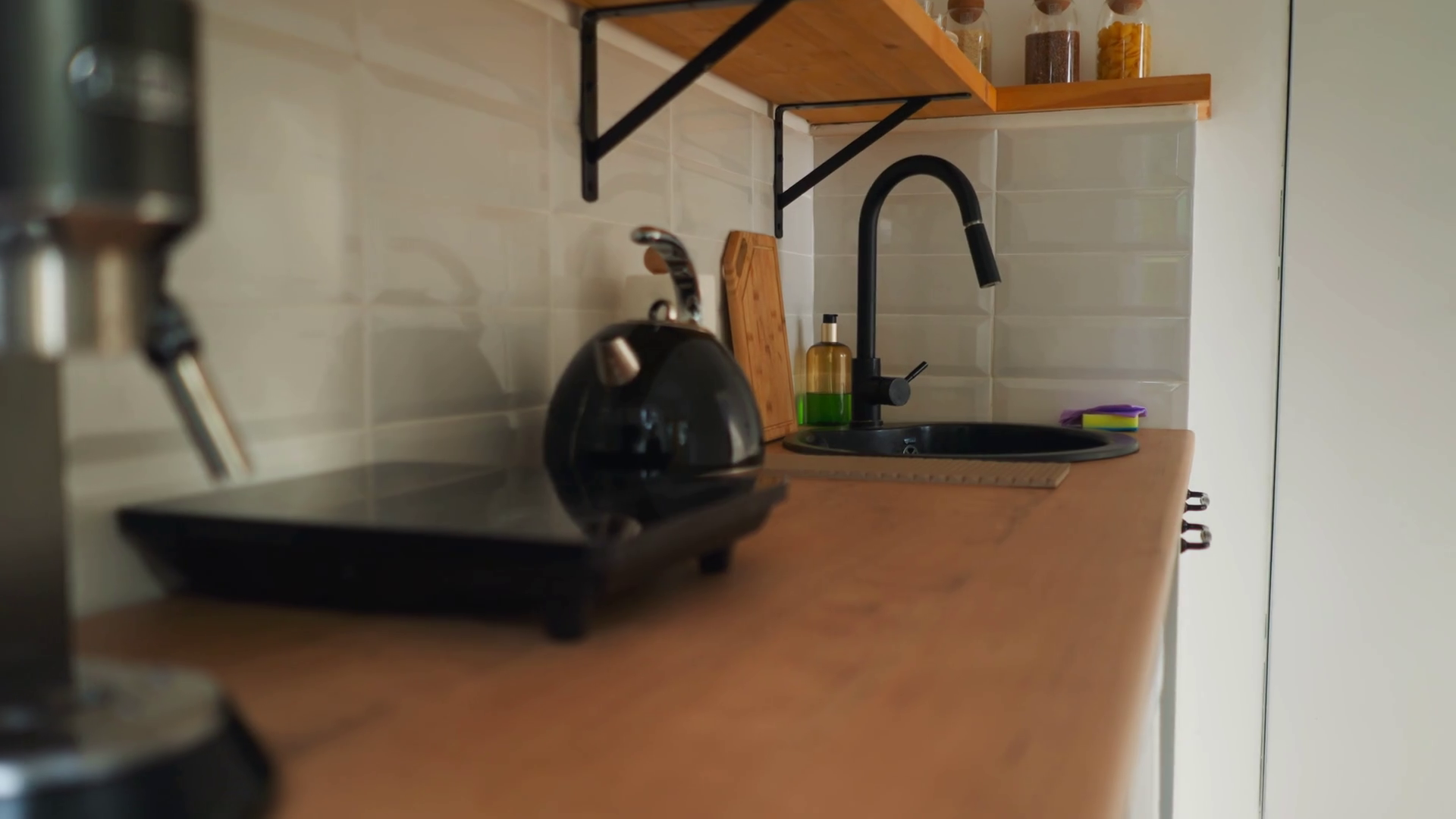 Well-equipped Kitchen With Cooking Utensils Stock Footage SBV-348728694 ...