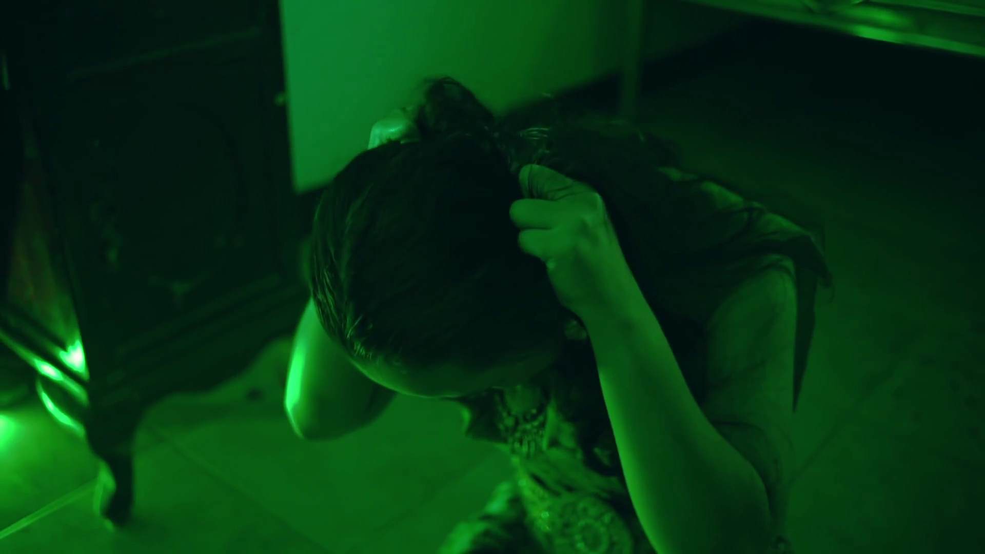 An Asian Woman Crying Sobbing On Floor Face Stock Footage SBV-347766550 ...