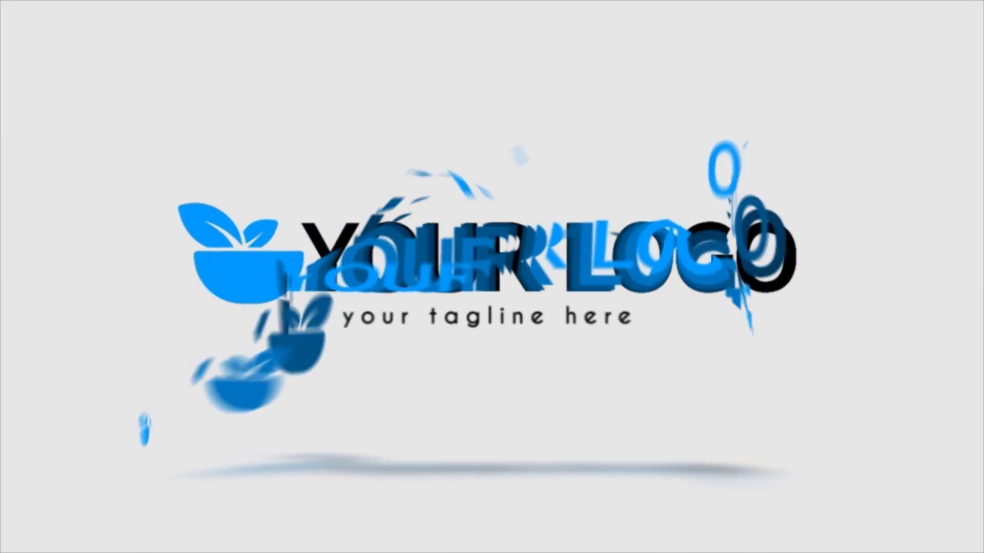 Cool Clean Slice Logo 00:07 SBV-346681812 - Storyblocks