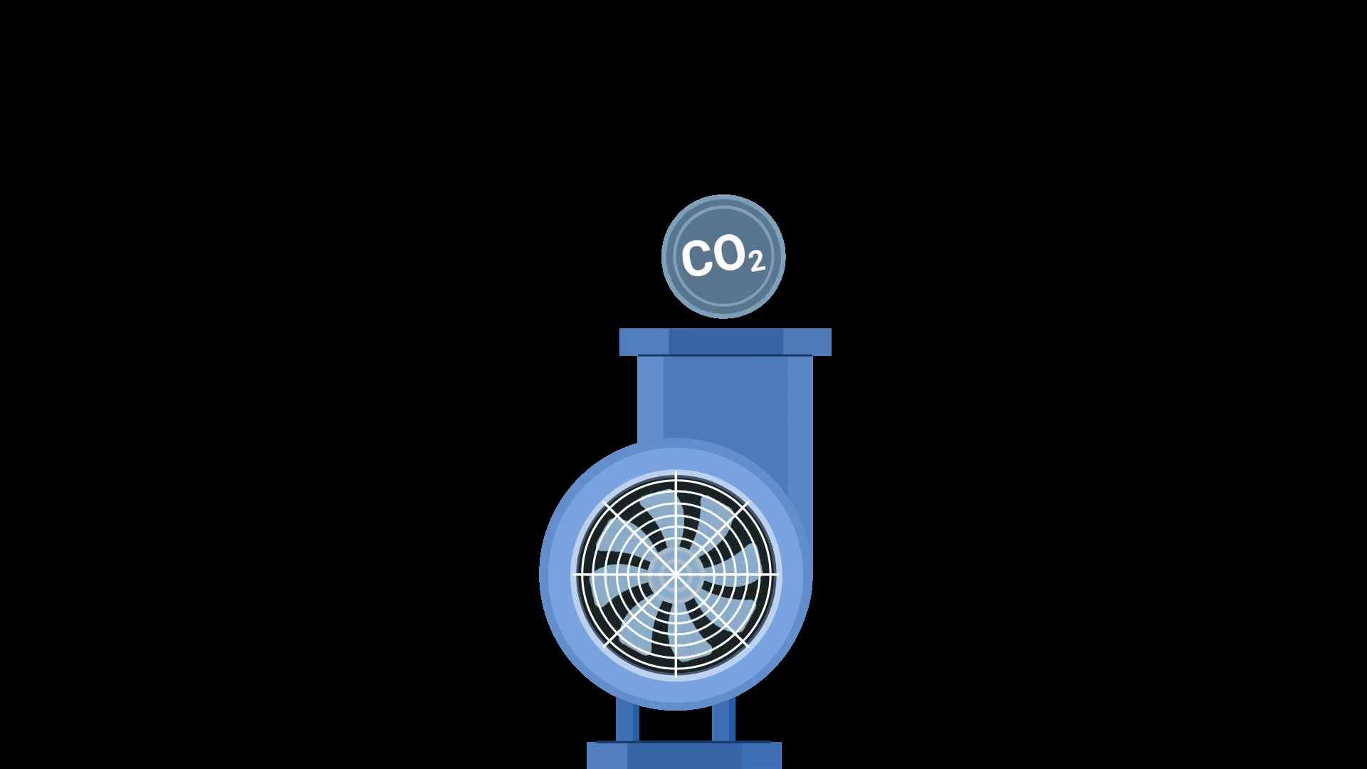 Co2 Emission Air Pollution Exhaust Fan Alpha Stock Motion Graphics SBV ...