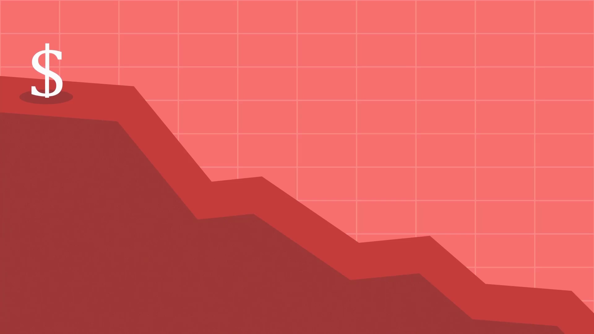 Us Dollar Collapsing Usa Stock Exchange Stock Motion Graphics SBV ...