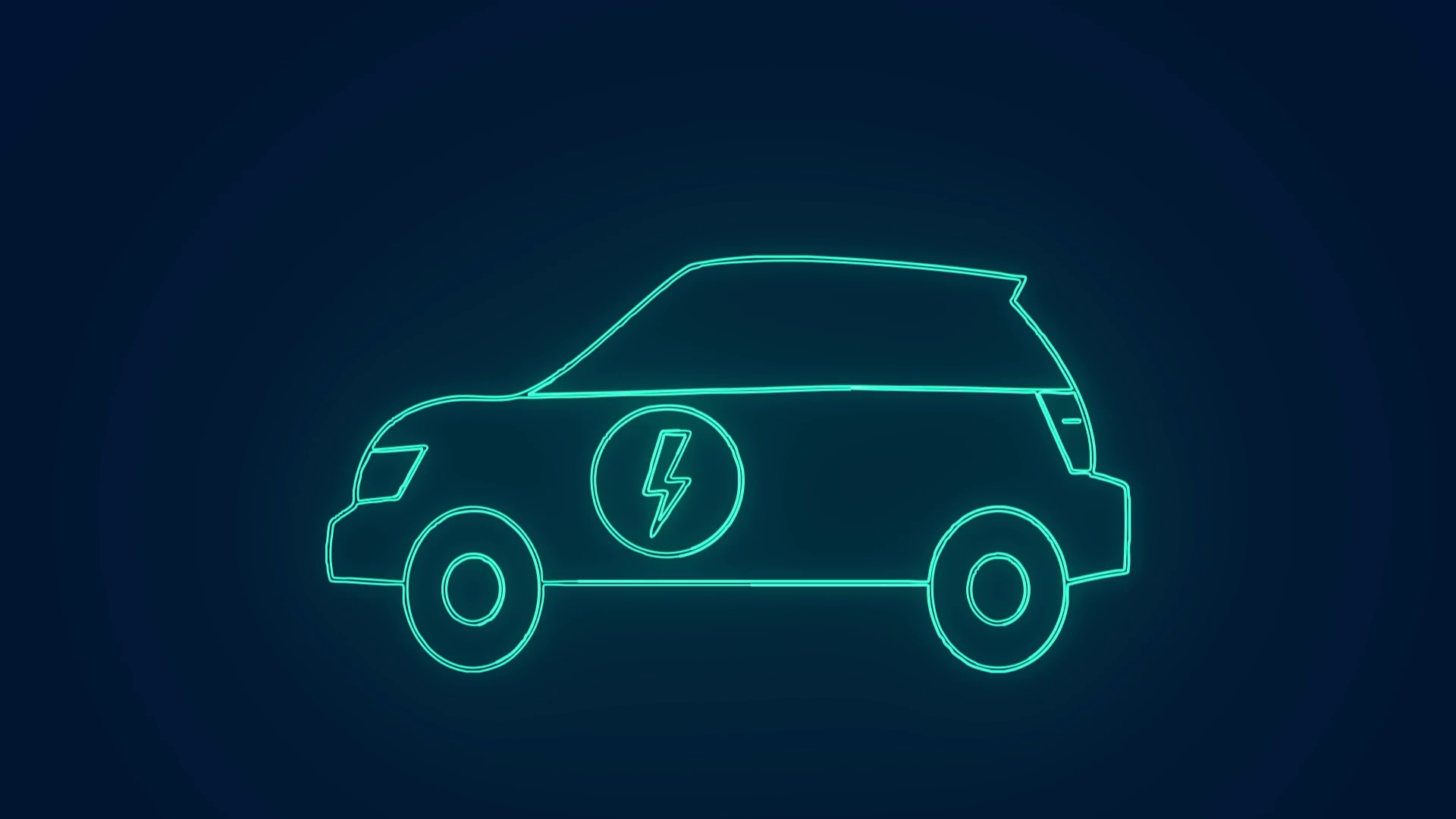 Green Electric Vehicles Sustainable Source Stock Motion Graphics SBV ...