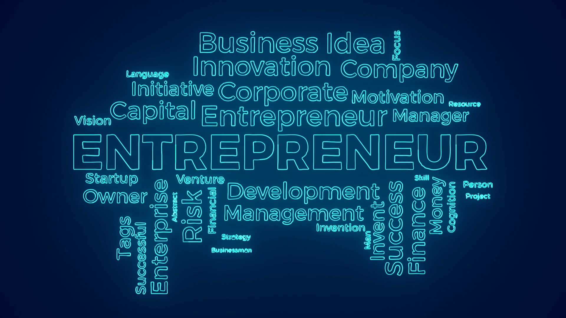 Entrepreneurship Business World Animation Stock Motion Graphics SBV ...