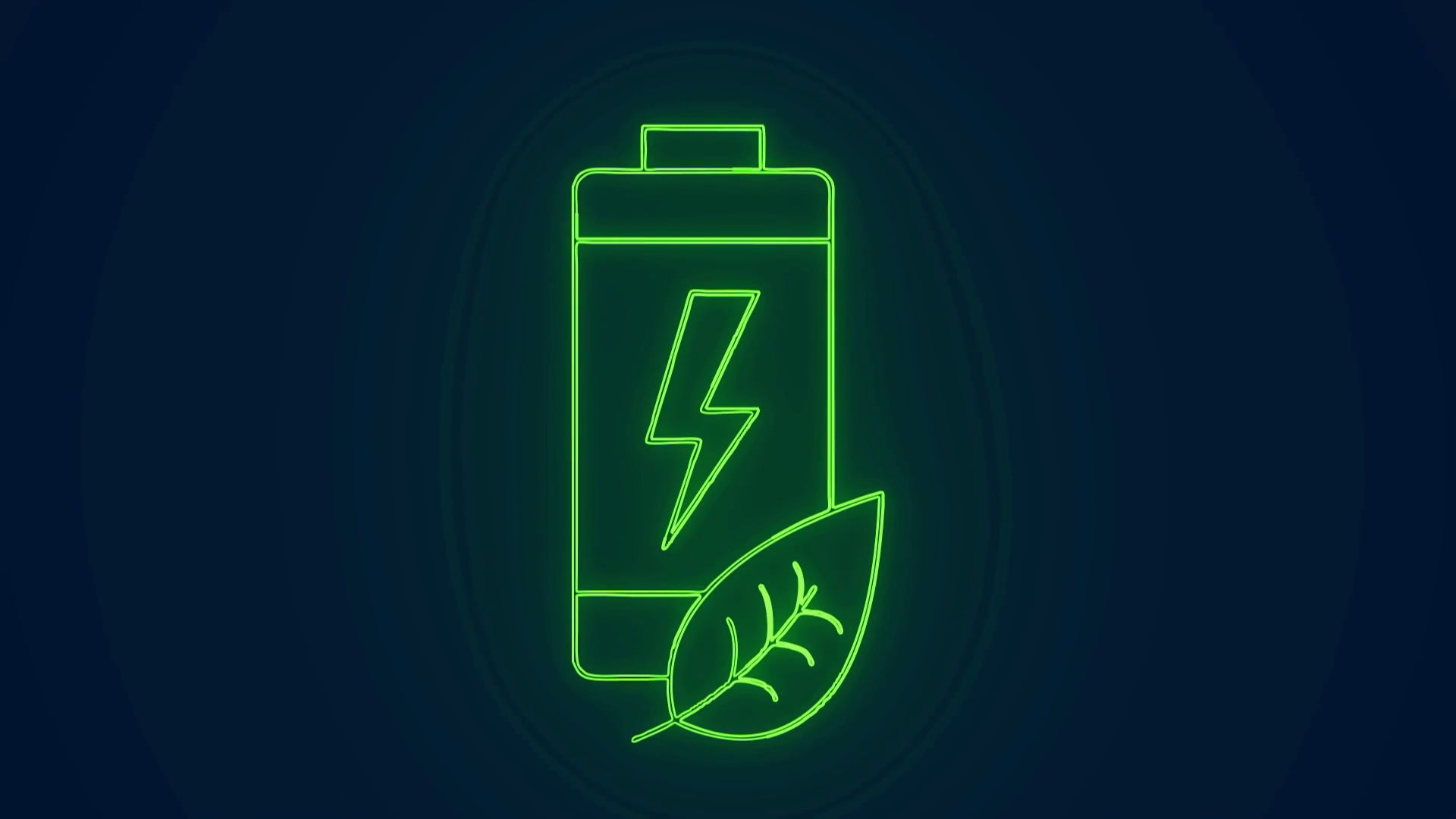 Green Battery Clean Energy Fuel Ecology Stock Motion Graphics SBV ...