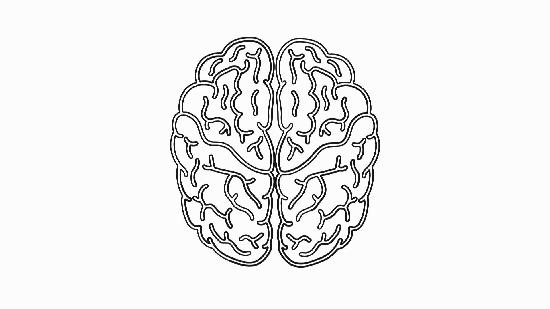 Human Brain Smart Thinking Hand Drawn Doodle Stock Motion Graphics SBV ...