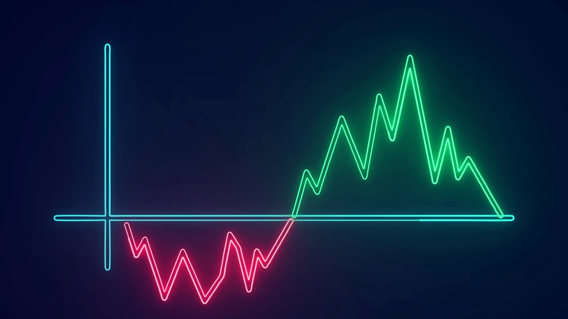 Stock Exchange Trading Loss Profit Graph Stock Motion Graphics SBV-348362344 - Storyblocks