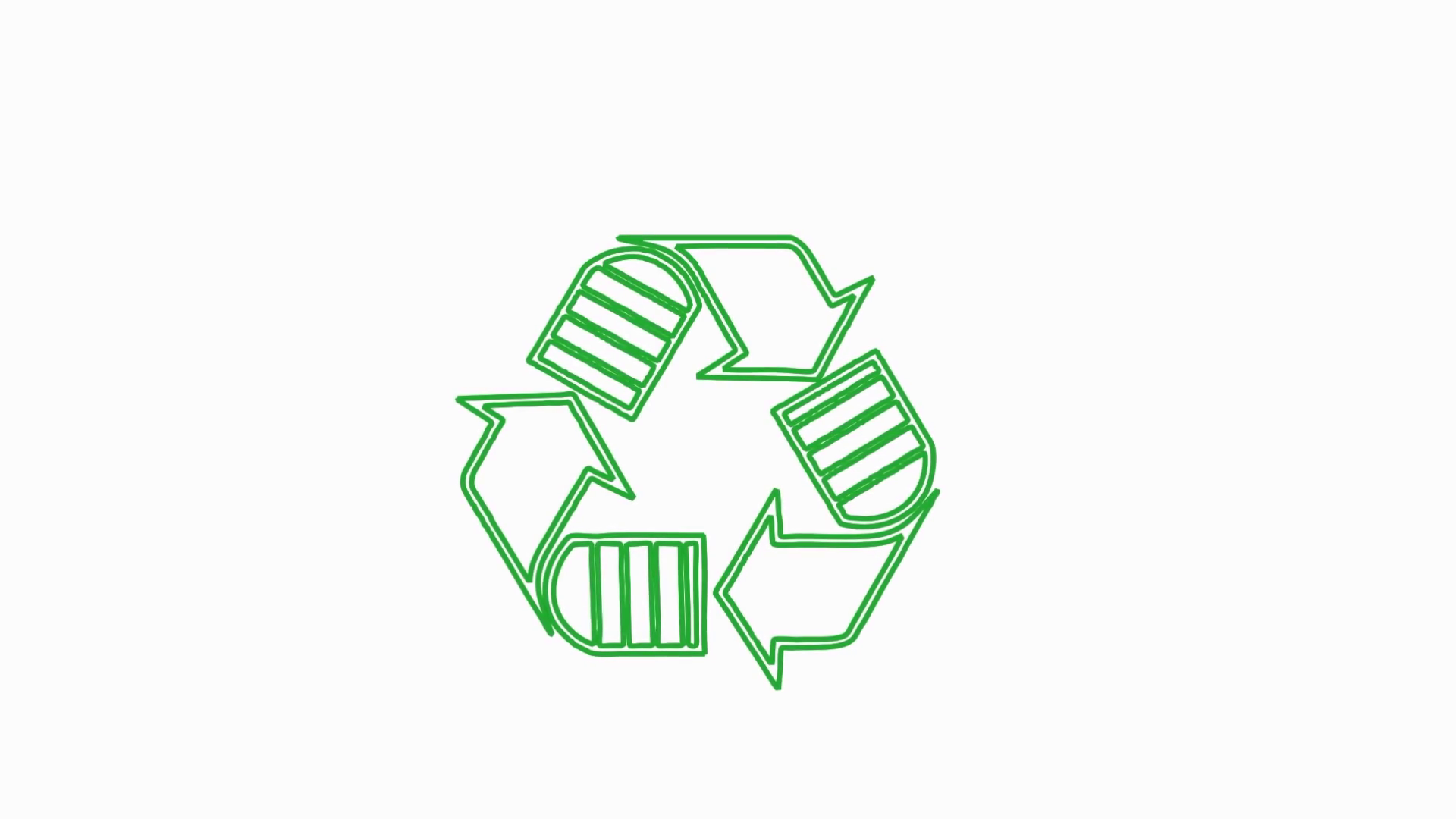 Recycle Waste Better Environment Ecology Stock Motion Graphics SBV ...