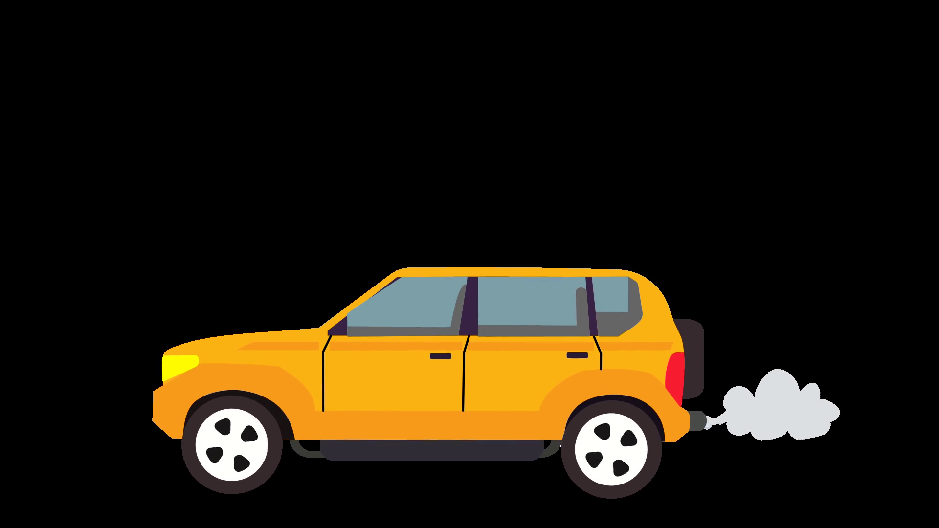 Car Exhaust Smoke Vehicle Emission Air Stock Motion Graphics SBV ...