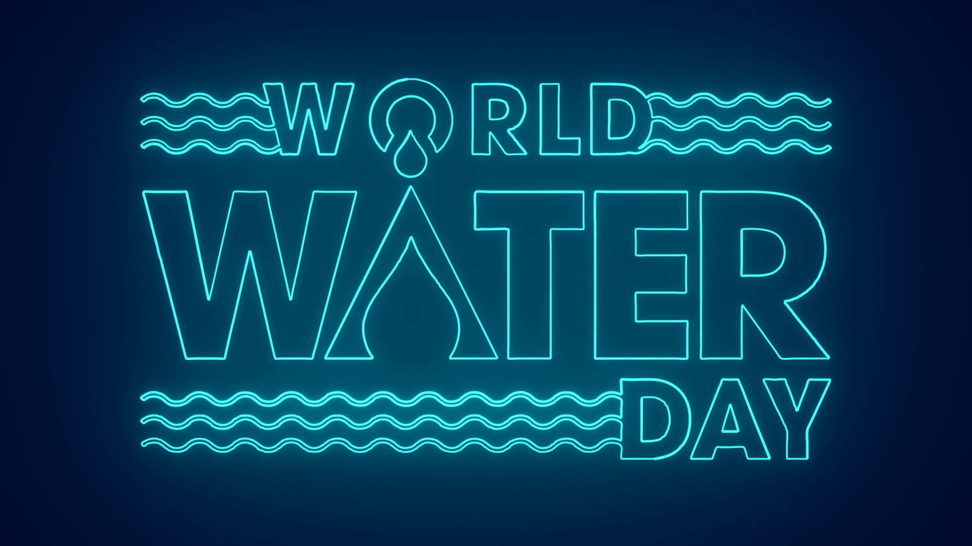 World Water Day Save Earth Campaign Animation Stock Motion Graphics SBV ...