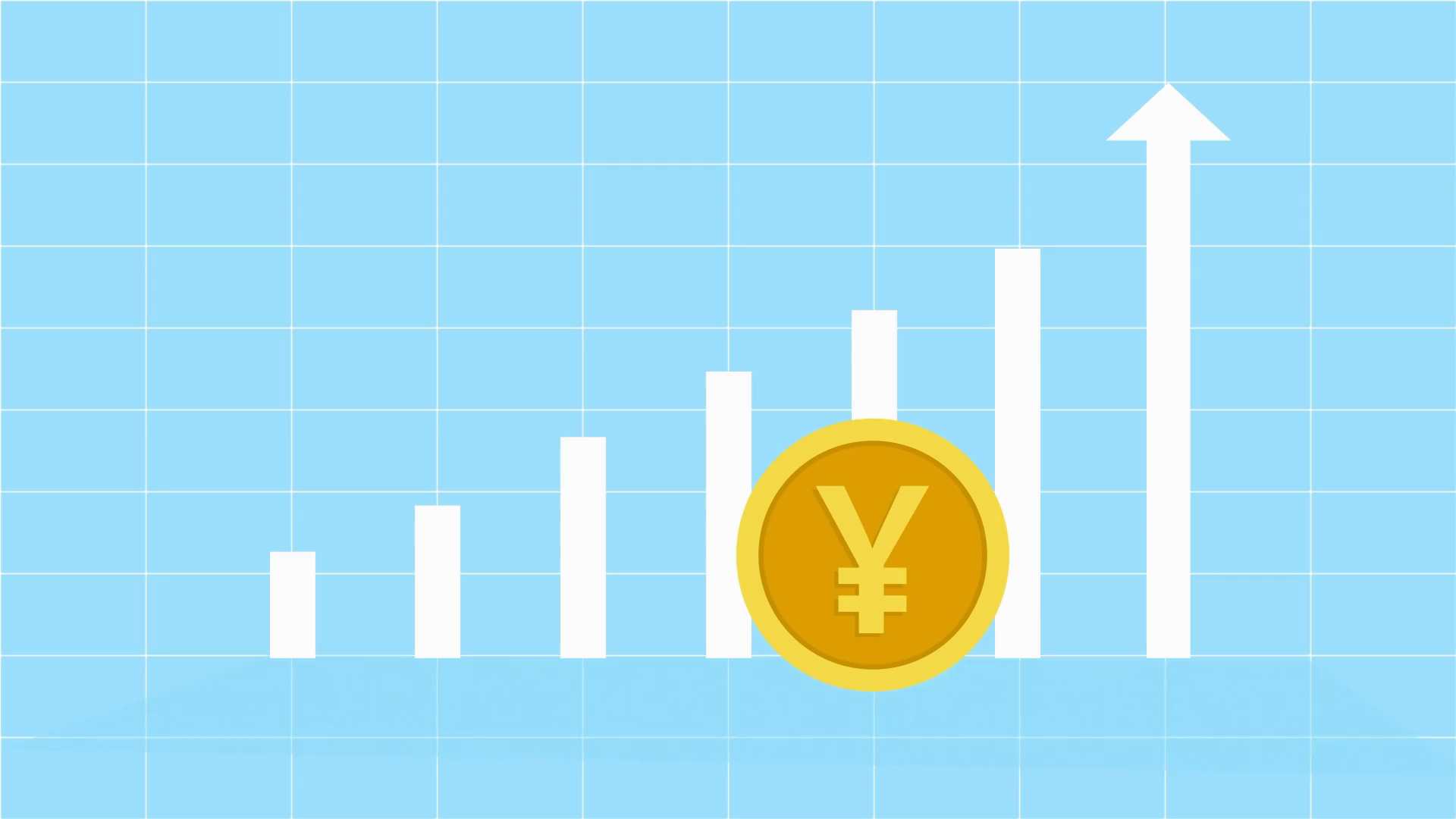 Yen Growth Chart Growth In Japan Economy Stock Motion Graphics SBV ...