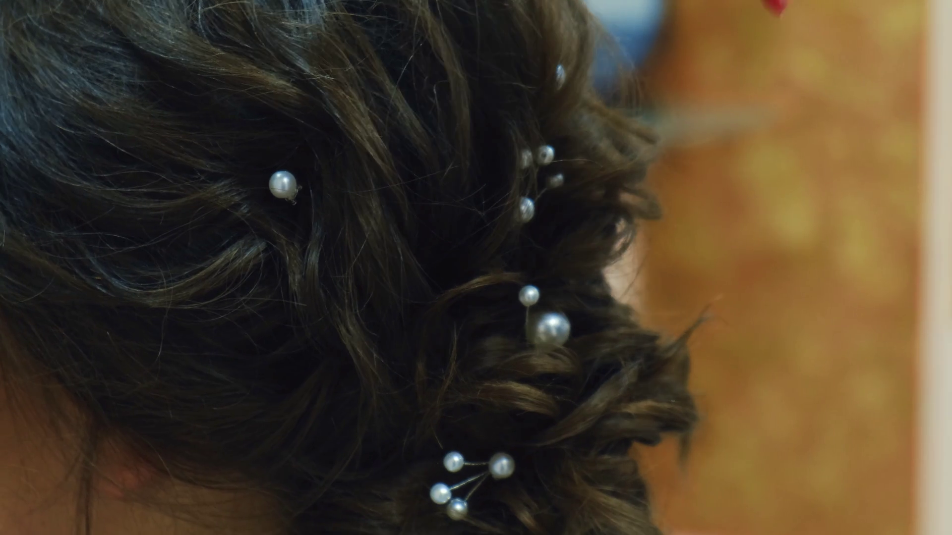 Hairstyling With Hair Spray Preparation Prom Stock Footage SBV ...