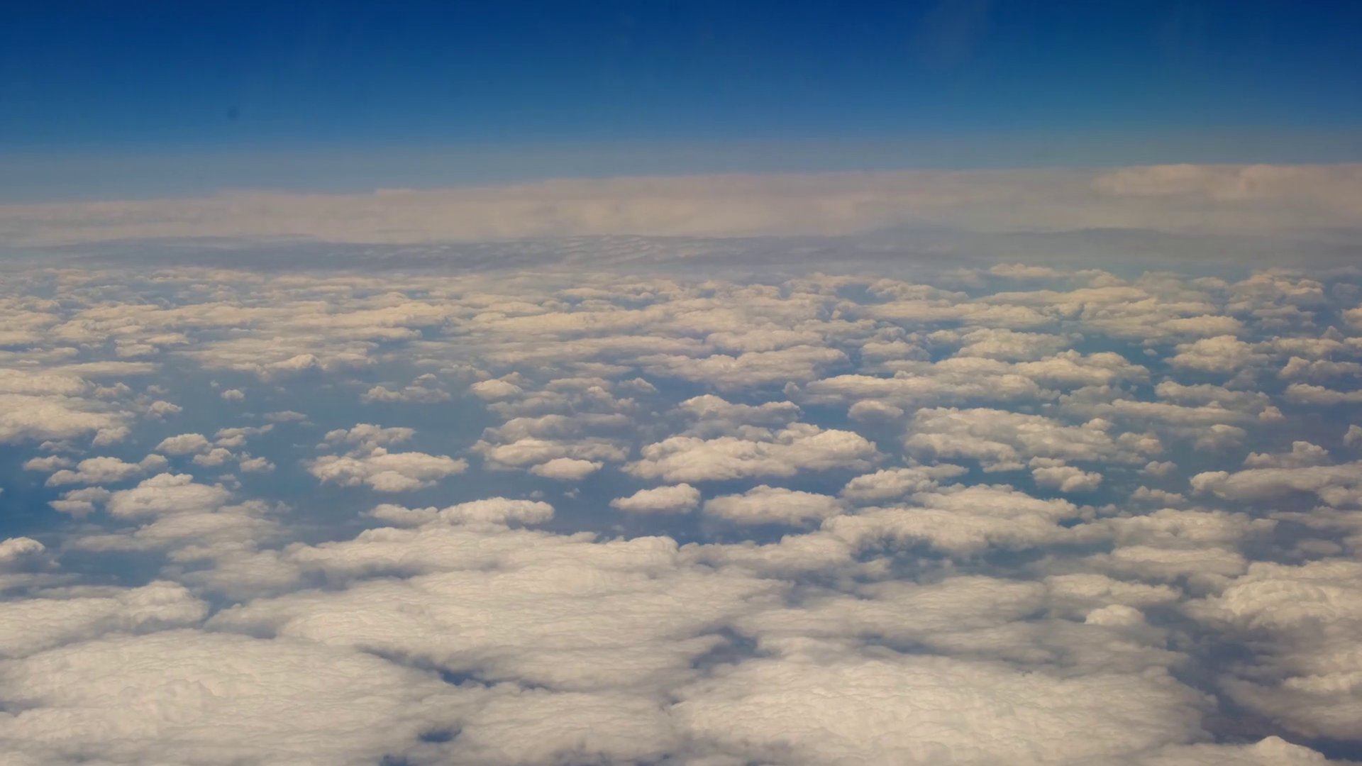 Airplane Flight View From Window Of Plane Stock Footage SBV-348519313 ...