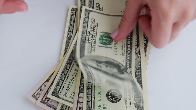 1 Dollar Bill Stock Footage: Royalty-Free Video Clips - Storyblocks