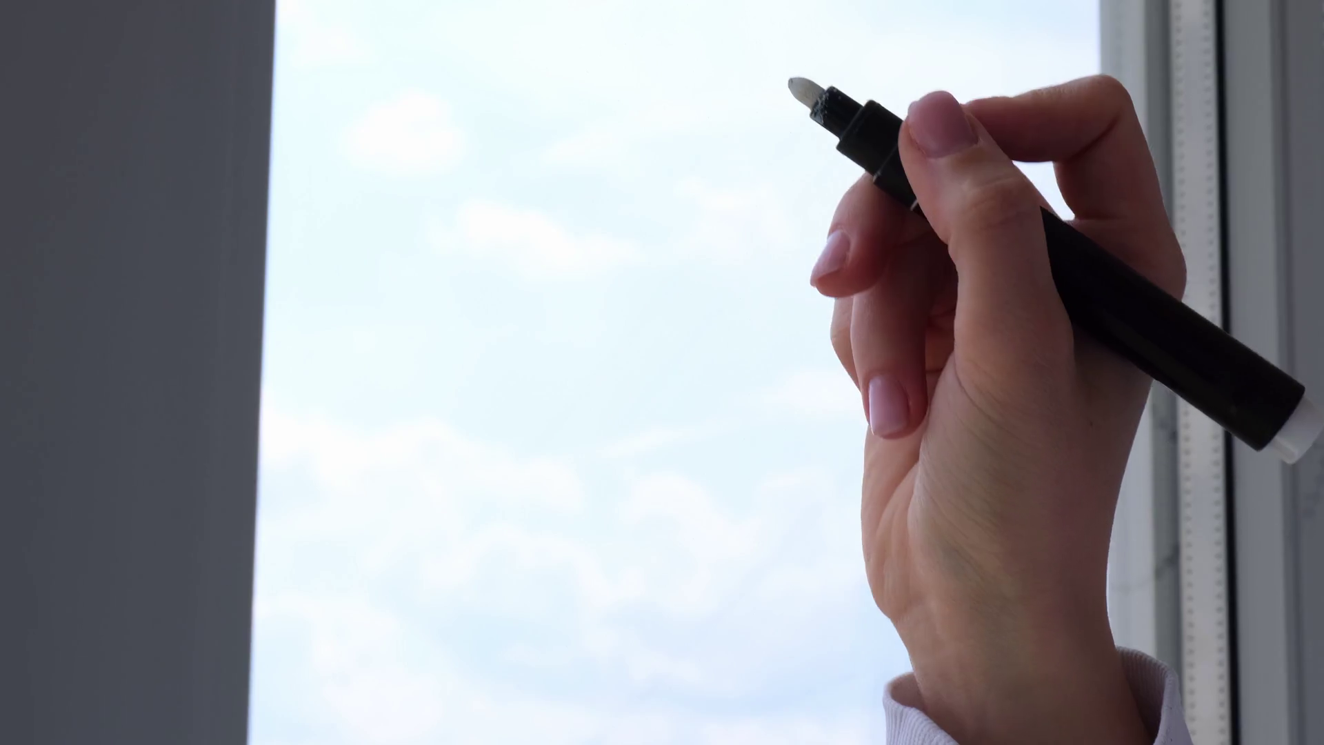 4k Hand Drawing Chart Show On Window Stock Footage SBV-348677727 ...