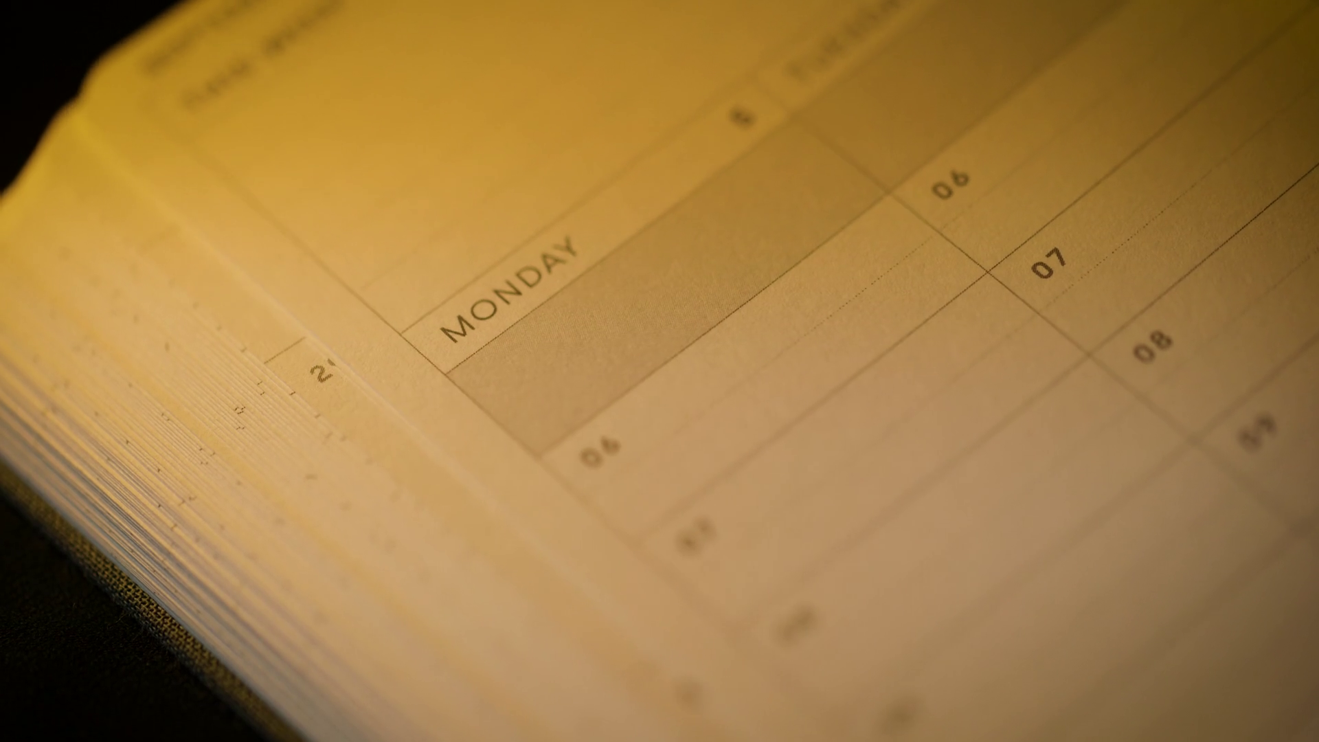 Turning Pages Of Calendar Stock Footage SBV-352061389 - Storyblocks