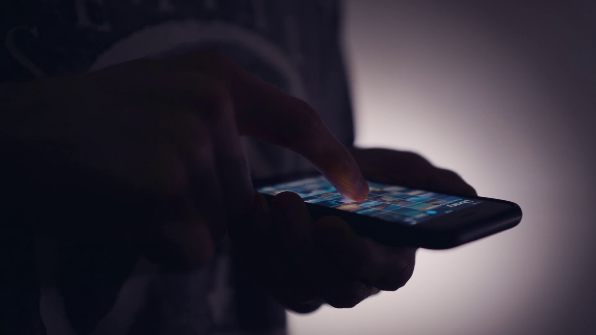 Scrolling On Cell Phone Close Up Stock Footage SBV-351997466 - Storyblocks