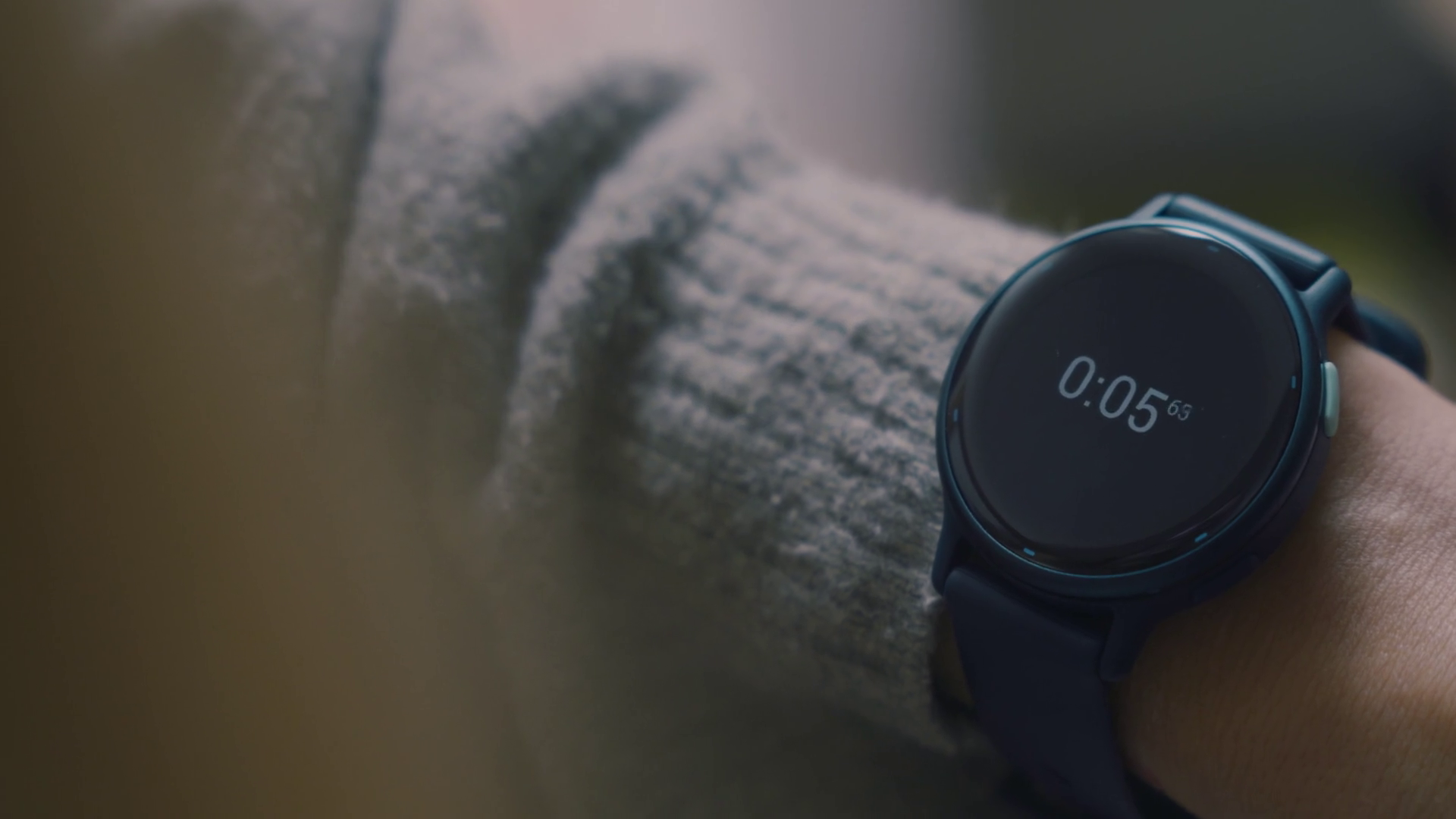 Setting Timer On Smartwatch Close Up Stock Footage SBV-351997801 ...