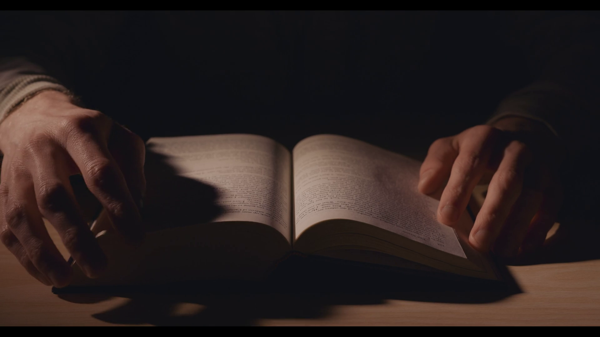 Reading Book In Dark Stock Footage SBV-351859092 - Storyblocks