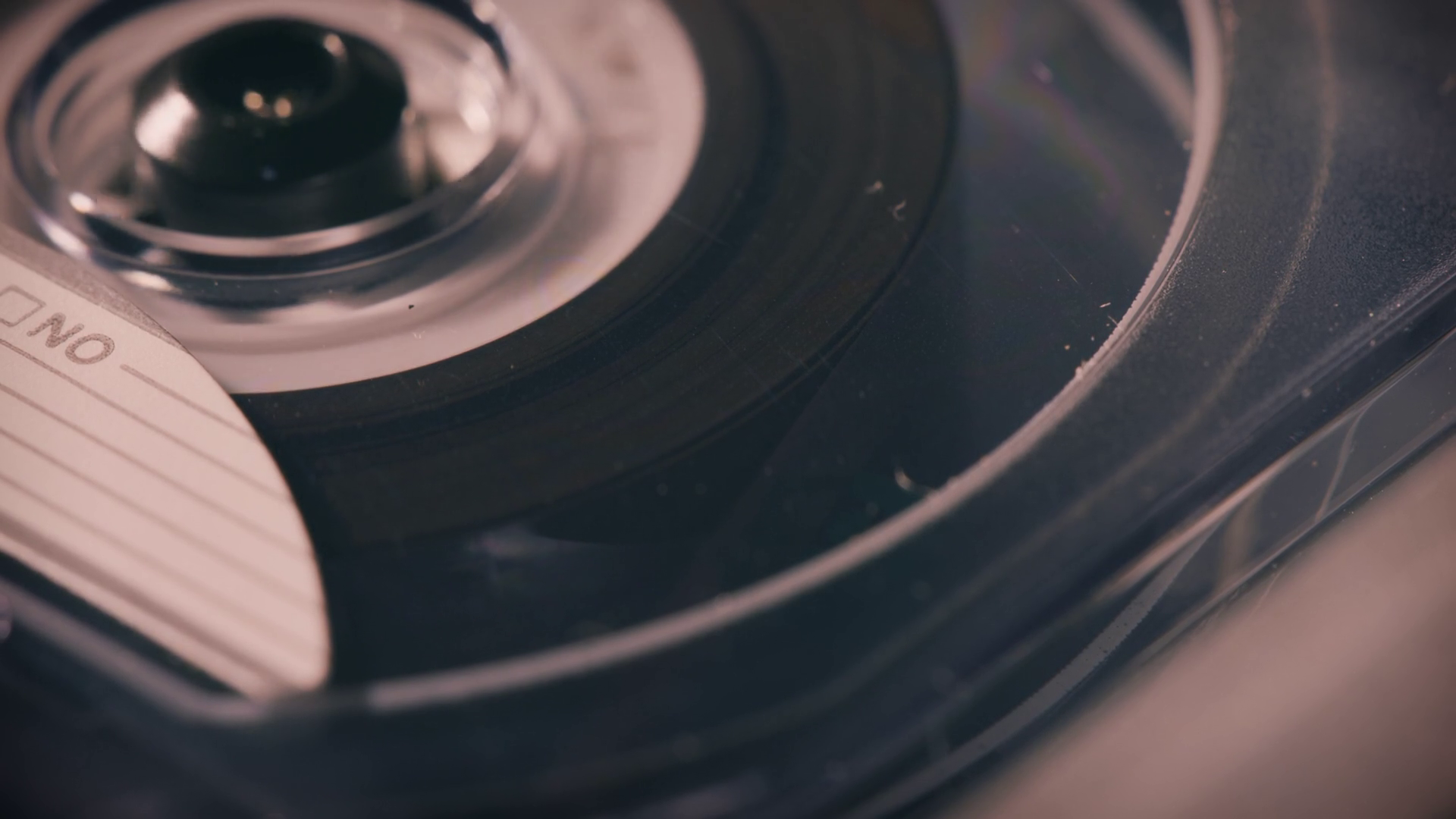 Close Of Up Retro Cassette Tape Playing Stock Footage SBV-351857731 ...