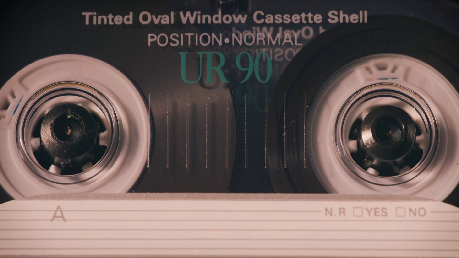 Close Of Up Retro Cassette Tape Playing Stock Footage SBV-351857754 ...