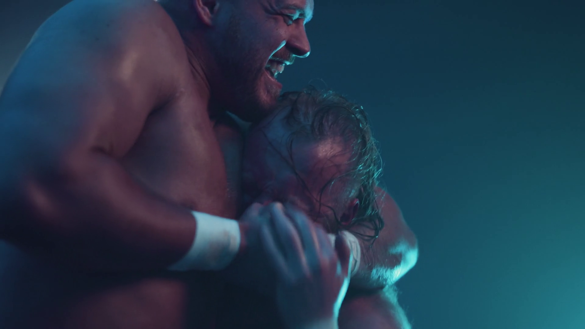 Pro Wrestling Headlock Close Up Stock Footage SBV-351874668 - Storyblocks