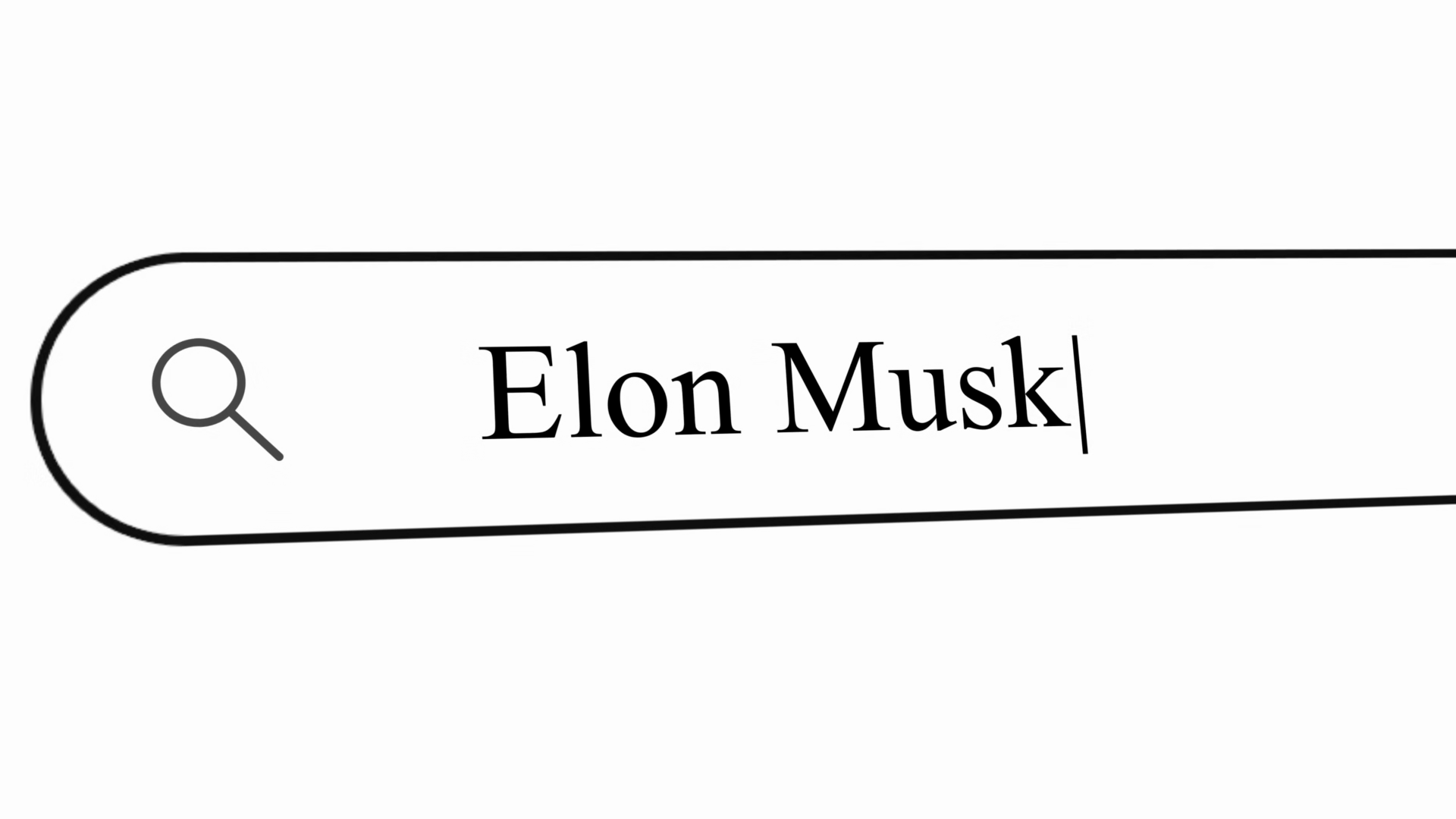 User Types 'elon Musk' In Search Box Showing Stock Footage SBV ...