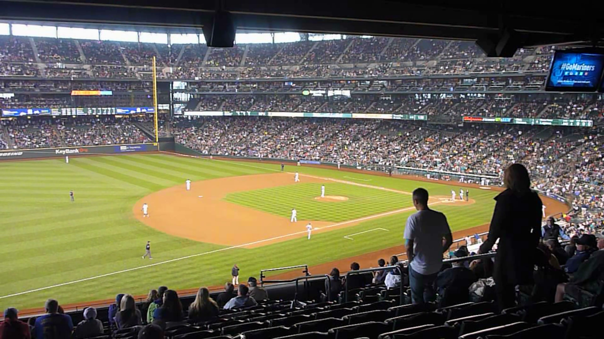 Baseball Stadium Club Seat Fans Stock Video Footage - Storyblocks